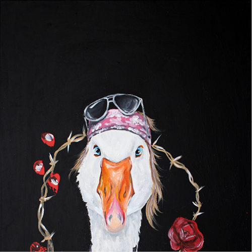 Acrylbild #gans`n roses - netty ♡ spitzer